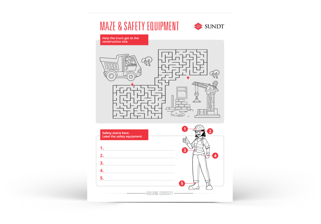 Activity Sheets - Construction Company & General Contractor | Sundt