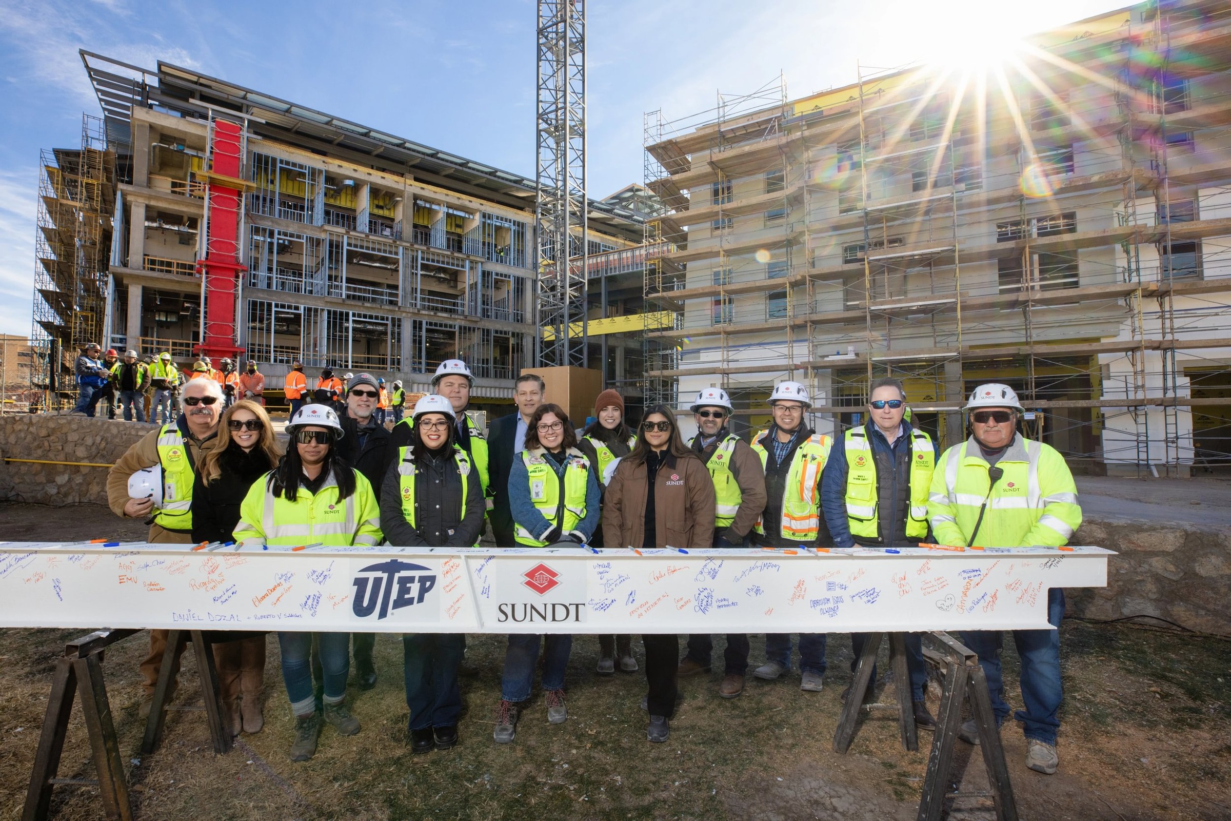 UTEP Unveils State-of-the-Art $110M Texas Western Hall - Construction ...